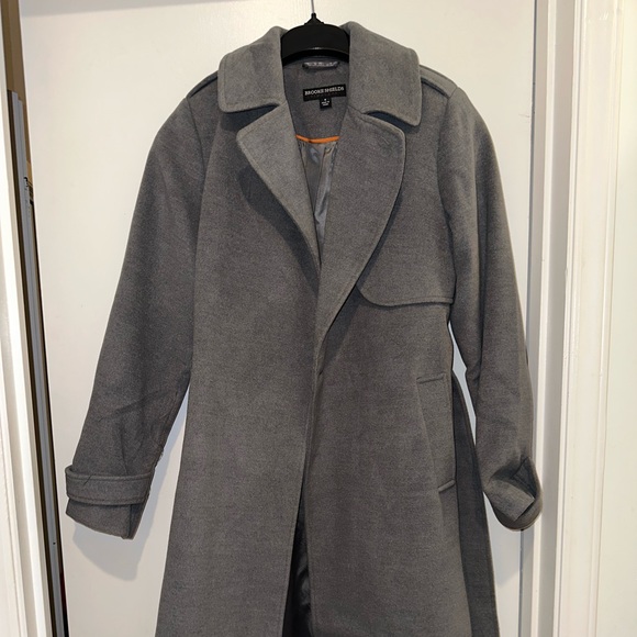 Brooke Shields | Jackets & Coats | Brooke Shields Timeless Gray Trench ...